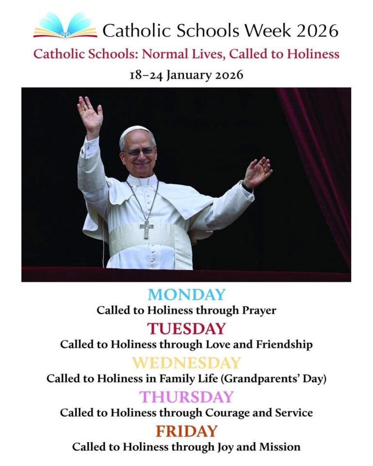 Catholic Schools Week 2026 Celebrate Daily Theme Drawing and Writing ...